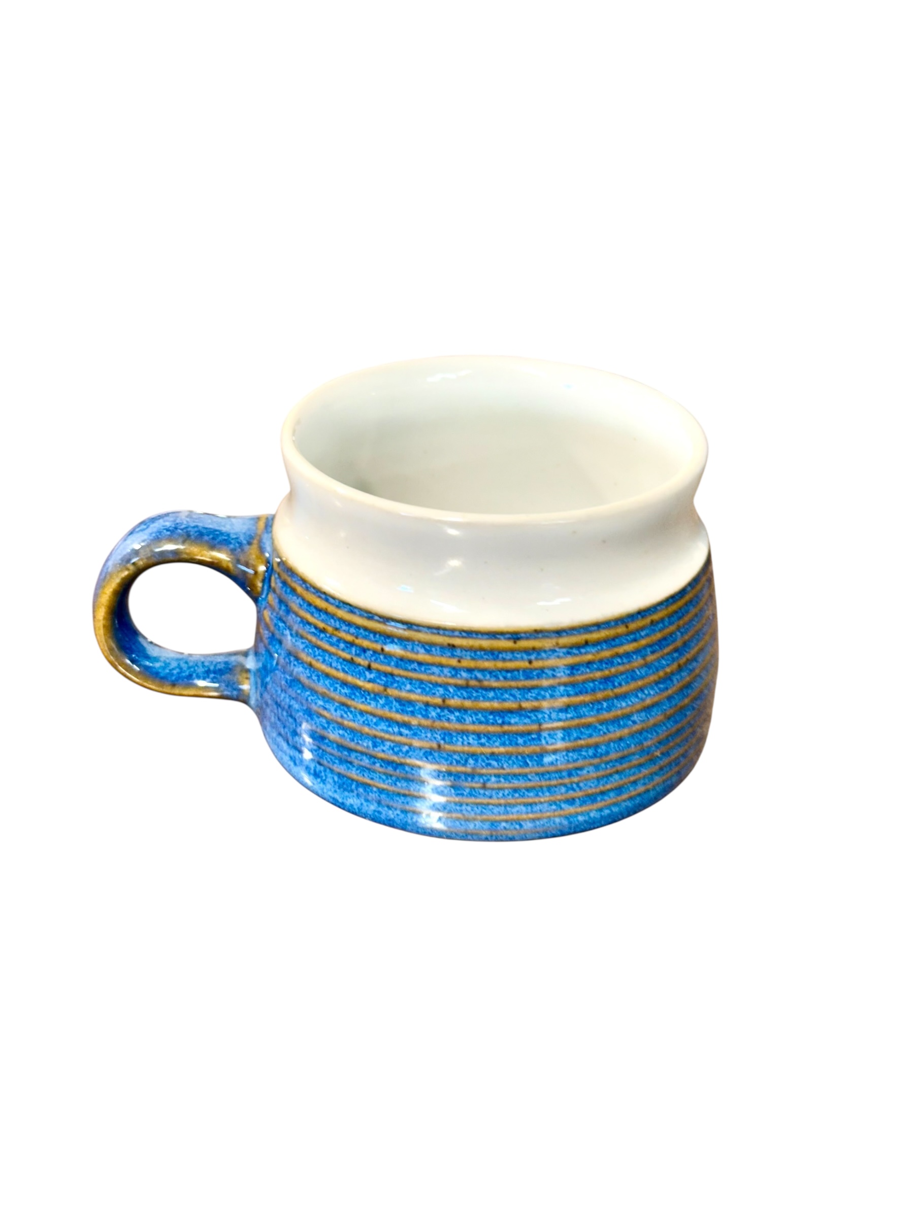 Denby England, Blue and White Coffee Set, Mid-20th Century - Antiques ...